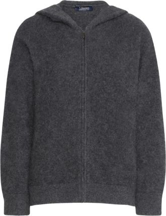 Max Mara Manne Cardiga Full Zip - Femme - Pulls - Gris - Taille: 42 FR