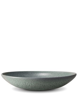 L'OBJET bol Terra en porcelaine (30cm) - Vert