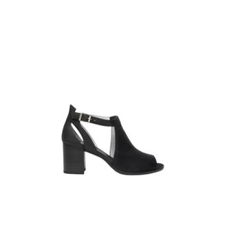 Nero Giardini Offene Leder-Sandaletten mit Absatz - - Shoes - Damen - Schwarzk - 40 EU