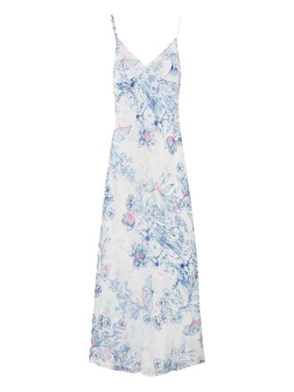 Twin-Set robe imprimée - Blanc