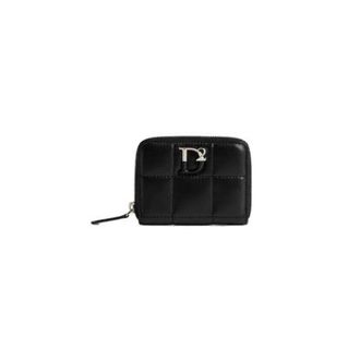 Dsquared2 Statement Soft Geldb&ouml;rsen - - Accessories - Damen - Schwarzk - ONE SIZE