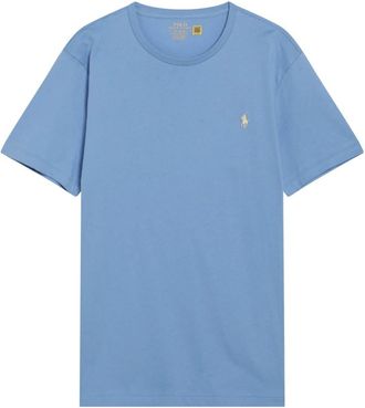 Polo Ralph Lauren Homme, Tops, Bleu, Taille: L Short Sleeve T-Shirt