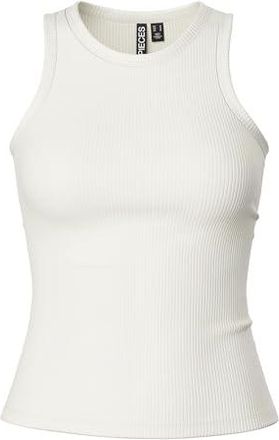 Pieces Pieces Femme Pcruka Boxer Tank Top Noos BC Haut, Cloud Dancer, XS EU