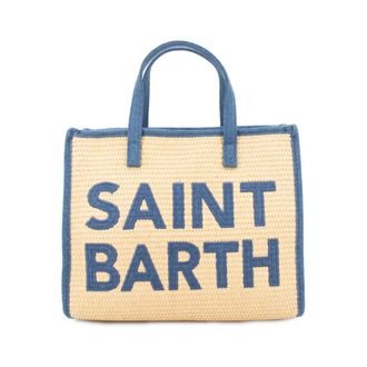 MC2 Saint Barth Femme, Sacs, Beige, Taille: ONE Size Vivian Midi Sac &agrave; main en paille