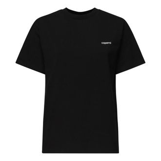 Coperni Logo Boxy T-Shirt - - Tops - Damen - Schwarzk - S
