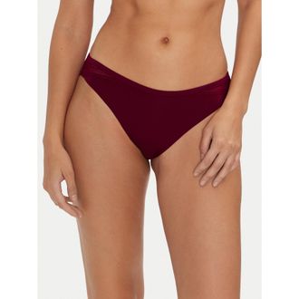 Tommy Hilfiger Klassischer Damenslip UW0UW05519 Rot