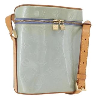 Louis Vuitton Pre-owned Vintage Schultertasche aus Lackleder - - Pre-owned - Damen - Blau - ONE SIZE