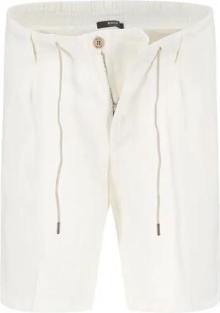 Boggi Milano Herren Shorts wei&szlig;