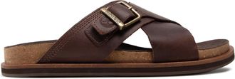 Timberland Pantoletten Timberland Amalfi Vibes Cross Slide TB0A41A1V131 Braun
