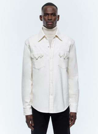 Fursac Surchemise en flanelle de coton - Taille XL - Homme