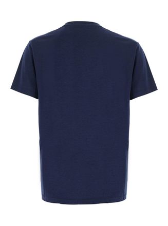 Tom Ford Tone-on-tone Logo Crew Neck T-Shirt - Navy