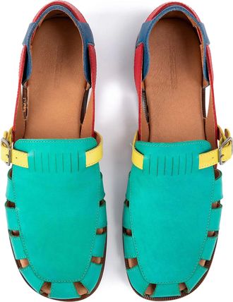 Bobo Choses Sandales Color Block Cuir Bobo Choses