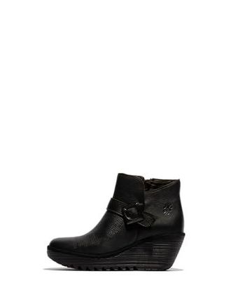 FLY London Femme YORT597FLY Fashion Boot, Noir, 38 EU