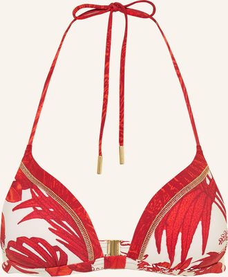 Maryan Mehlhorn Maryan Mehlhorn Push-Up-Bikini-Top Palmaria Mit Glitzergarn rot
