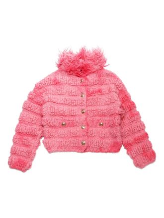 Chanel veste en laine (années 2000) - Rose