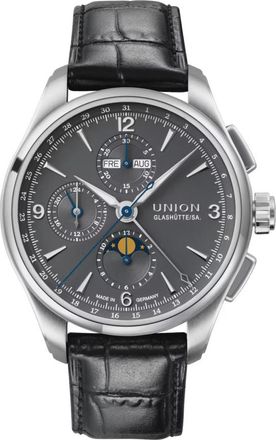 Union Glash&uuml;tte/SA. Belisar Chronograph Mondphase Herrenuhr D014.425.16.087.00