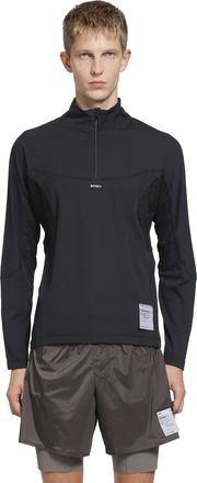 SATISFY The FuzzFleece Octa Half Zip Long Tee
