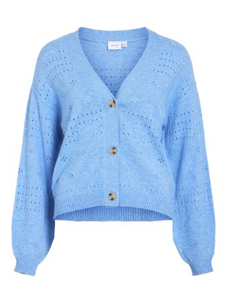 Vila Female Strickjacke VIRIL V-Ausschnitt