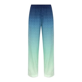 Casablanca Weite Hose mit lockerem Schnitt - - Trousers - Damen - Blau - M