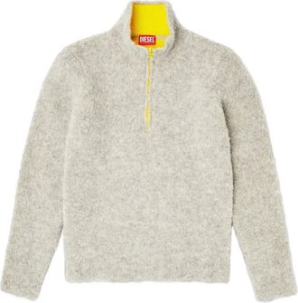 Diesel pull K-Eller à col montant - Gris