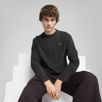 Puma FUTURE.PUMA.ARCHIVE Relaxed Dye T-Shirt Unisex, Kleidung, Schwarz, M