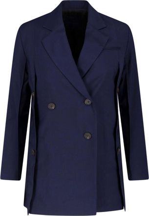 Eudon Choi Double-Breasted Virgin Wool Blazer