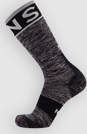 Mons Royale Merino Snow Funktionssocken black