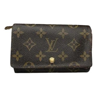 Louis Vuitton Pre-owned Leder Portemonnaie - - Pre-owned - Damen - Braun - ONE SIZE