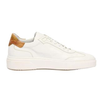 Alviero Martini 1A Classe Vintage Effekt Sneakers Made in Italy - - Shoes - Herren - Wei&szlig; - 45 EU