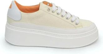 Lemaré Femme, Chaussures, Blanc, Taille: 40 EU Baskets femme Blanc-jeans