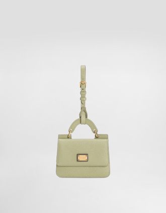 Dolce & Gabbana Dauphine Calfskin Card Holder - Frau Geldb&ouml;rsen Und Kleinlederwaren Green Leder Onesize