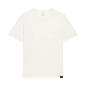 Courr&egrave;ges Besticktes T-Shirt - - Tops - Herren - Wei&szlig; - S