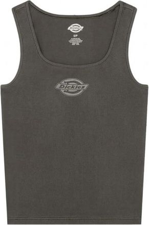 Dickies Plainville Tank Tee - - Tops - Damen - Grau - S