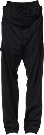 Vivienne Westwood Femme, Pantalons, Noir, Taille: 38 FR Pantalon de plombier