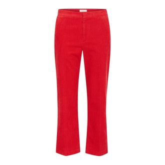Part Two Soffy Hose - - Trousers - Damen - Rot - XS
