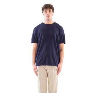 MC2 Saint Barth Cashmere Tee in 61 - - Tops - Herren - Blau - XL