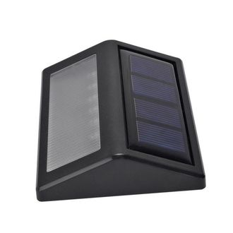 Lurrose 2st&uuml;cke Solar Wandleuchte Au&szlig;enbereich Led Solarbetriebene Wasserdichte Flurleuchte Gartenleuchte Led Solarleuchte F&uuml;r Terrasse Warmes Licht