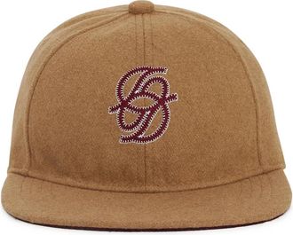 Dr&ocirc;le de Monsieur Beige Bestickte Baseballkappe - - Accessories - Herren - Beige - ONE SIZE
