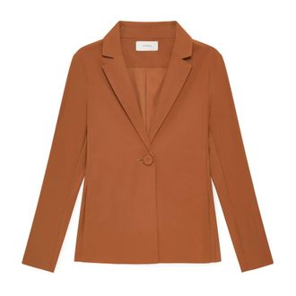 Maliparmi Soft Jersey Jacket - - Jackets - Damen - Beige - XL