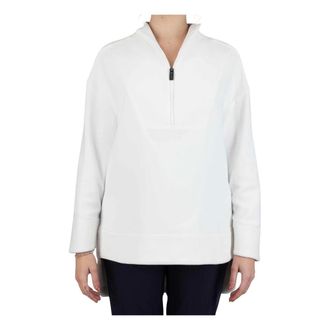 Kiton Femme, Sweatshirts et sweats &agrave; capuche, Blanc, Taille: 38 FR Chemise en Polyamide