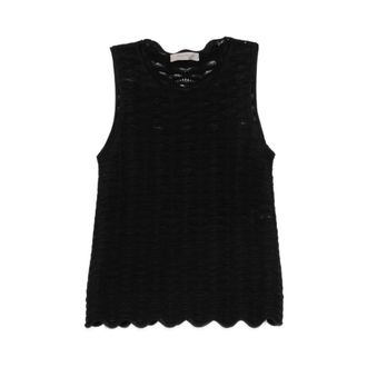 D.exterior Femme, Tops, Noir, Taille: 38 FR Hauts sans manches