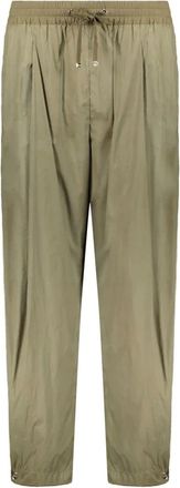 Herno Femme, Pantalons, Vert, Taille: 42 FR Pantalon &agrave; Taille &Eacute;lastique avec Cordon de Serrage