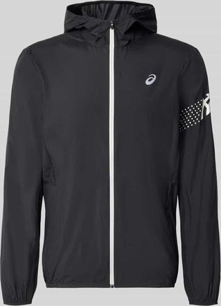 Asics Regular Fit Jacke mit Logo-Print Modell ICON