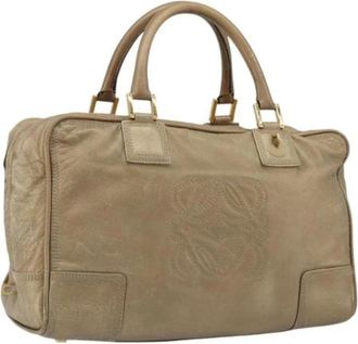 Loewe Sac &agrave; main Pre-owned - Femme - Pre-owned - Beige - Taille: ONE Size