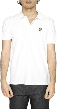 Lyle & Scott Homme, Tops, Blanc, Taille: XL Polo