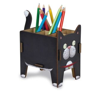 Werkhaus Vierbeiner Stiftebox Katze