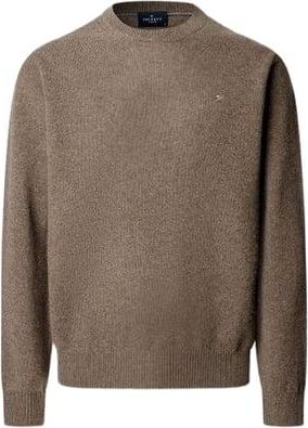 Hackett Pull droit &agrave; col rond en laine