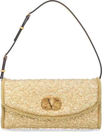 Valentino Garavani Femme, Sacs, Jaune, Taille: ONE Size DeVain Small Shoulder Bag