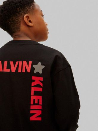 Calvin Klein Jeans Langarmshirt Regular fit, f&uuml;r Kinder bis 16 Jahre