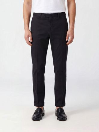 BRIGLIA 1949 Pantalon de tailleur slim en m&eacute;lange de coton et de lin